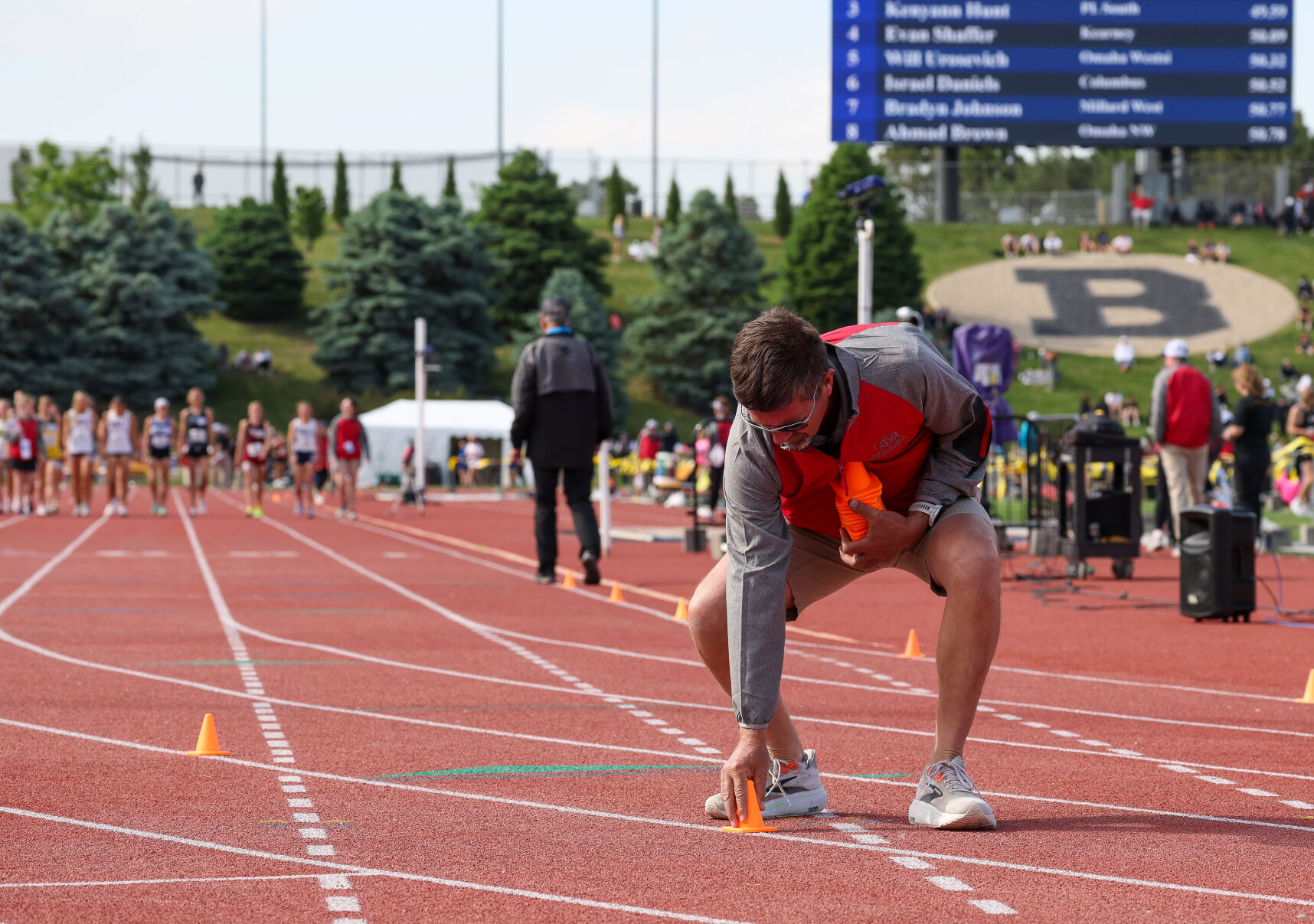 Double Trouble: Kearney High's Zaire LaGrone-Miller wins 100m and 200m ...