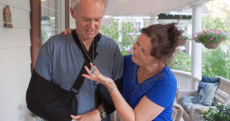 John and Rebecca Lillyman's love story: She knew there was something ...