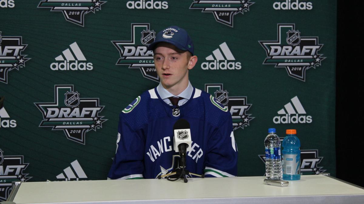 Tri-City Storm forward Tyler Madden selected by Vancouver in NHL draft