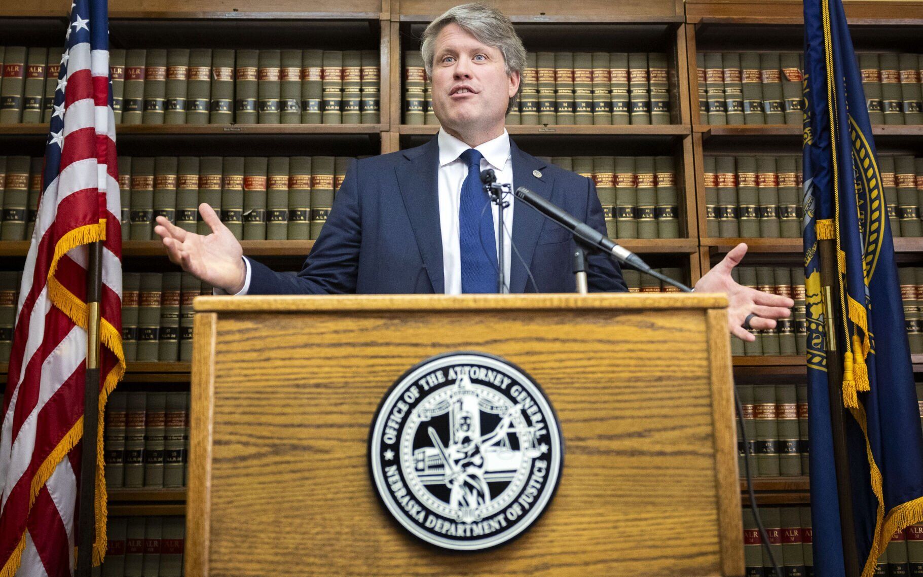 Nebraska AG Hilgers sues General Motors over driver data