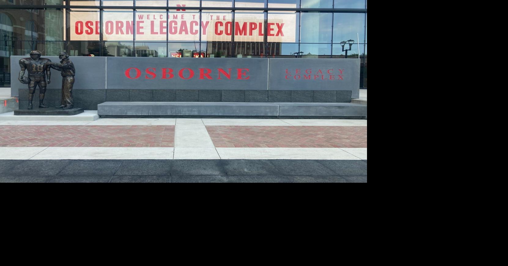 nebraska moves brook berringer and tom osborne statue