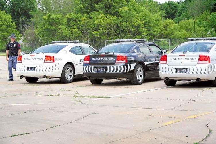 Safety of State Patrol cars design, color being studied