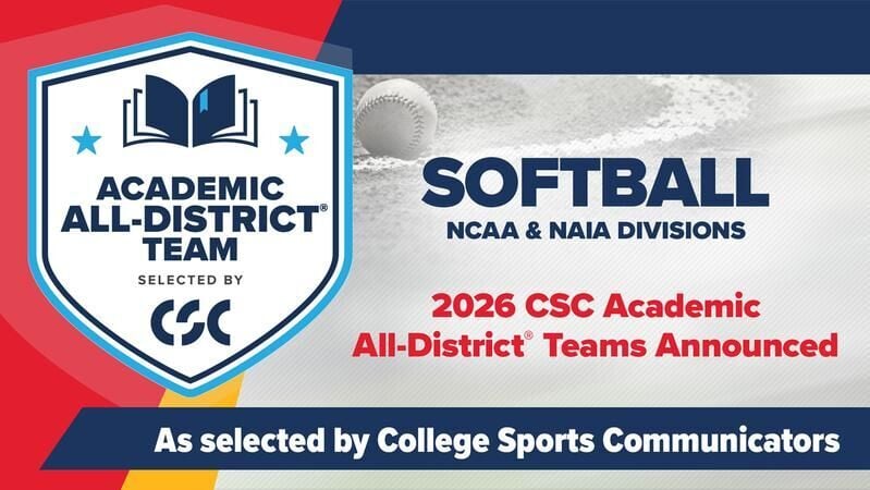 Five named to academic all-district squad