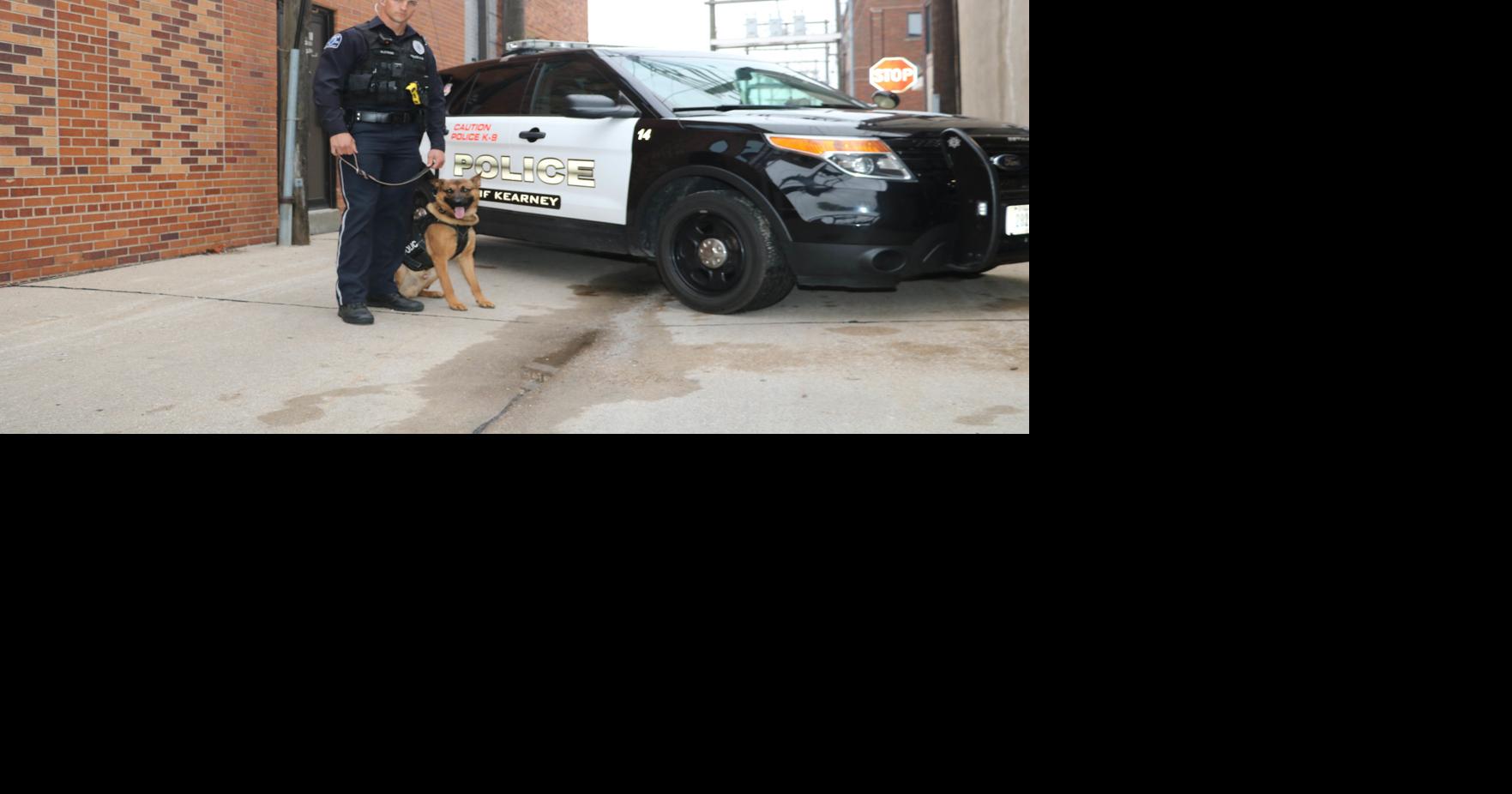 Kearney Police Department welcomes its newest police service dog, Bane