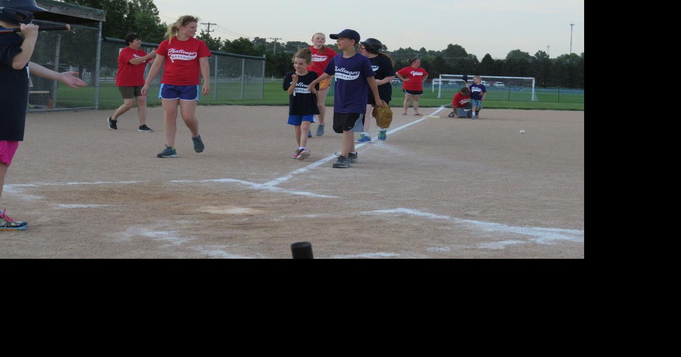 Challenger baseball teams up with kids with disabilities