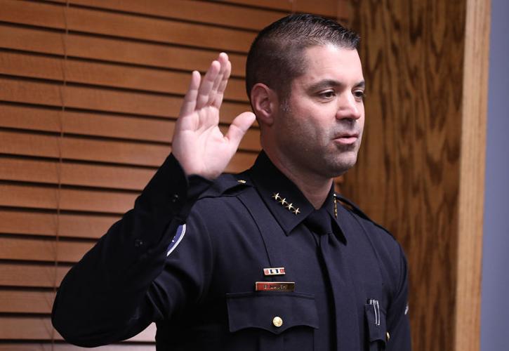 Bryan Waugh sworn in as new KPD chief