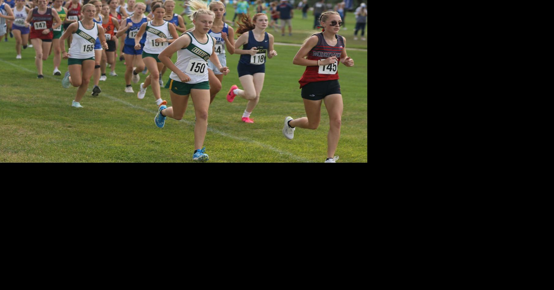 Kearney Catholic girls stride out to win Ravenna Cross Country Invitational