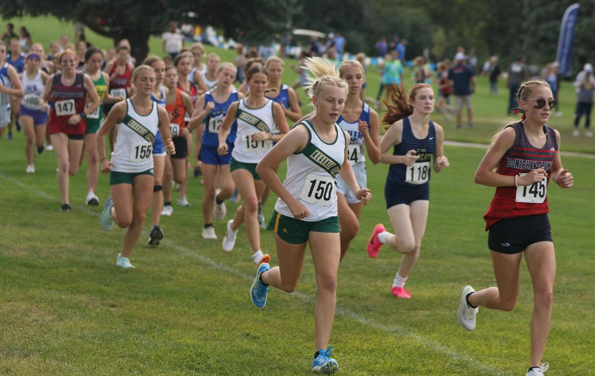 Kearney Catholic girls stride out to win Ravenna Cross Country Invitational