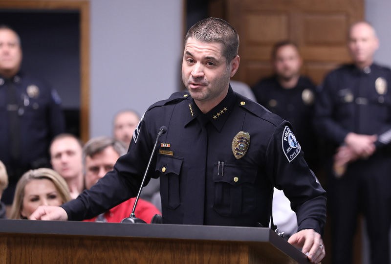Photos: Bryan Waugh sworn in as Kearney Police Chief