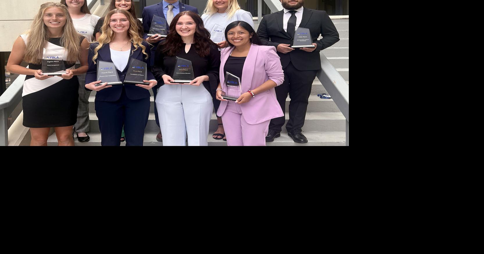 UNK students earn 10 awards at FBLA national conference