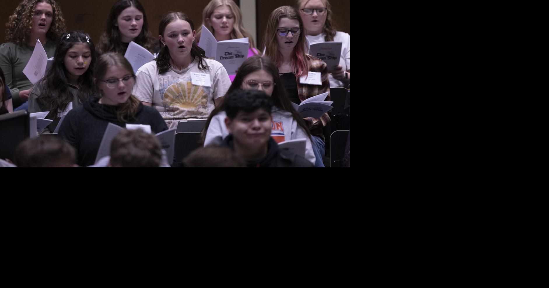Photos: UNK hosts 558 high school students for band and choir clinic