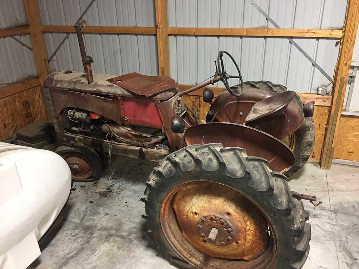 Wilcox-Hildreth senior fully restores his great-grandfather’s tractor