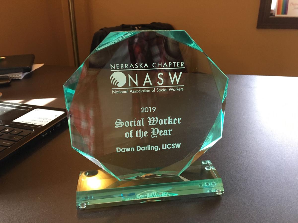 Kearney's Dawn Darling wins Social Worker of the Year award