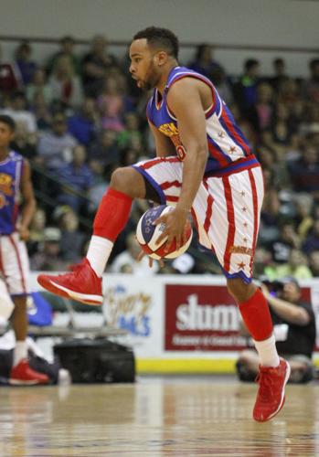 Harlem Globetrotter Dominic “Hot Shot” Jones