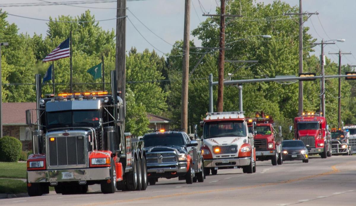 Tow man gets fitting send-off