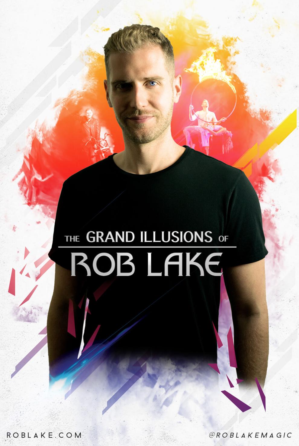 'It feels like anything is possible': Magician Rob Lake to perform at ...