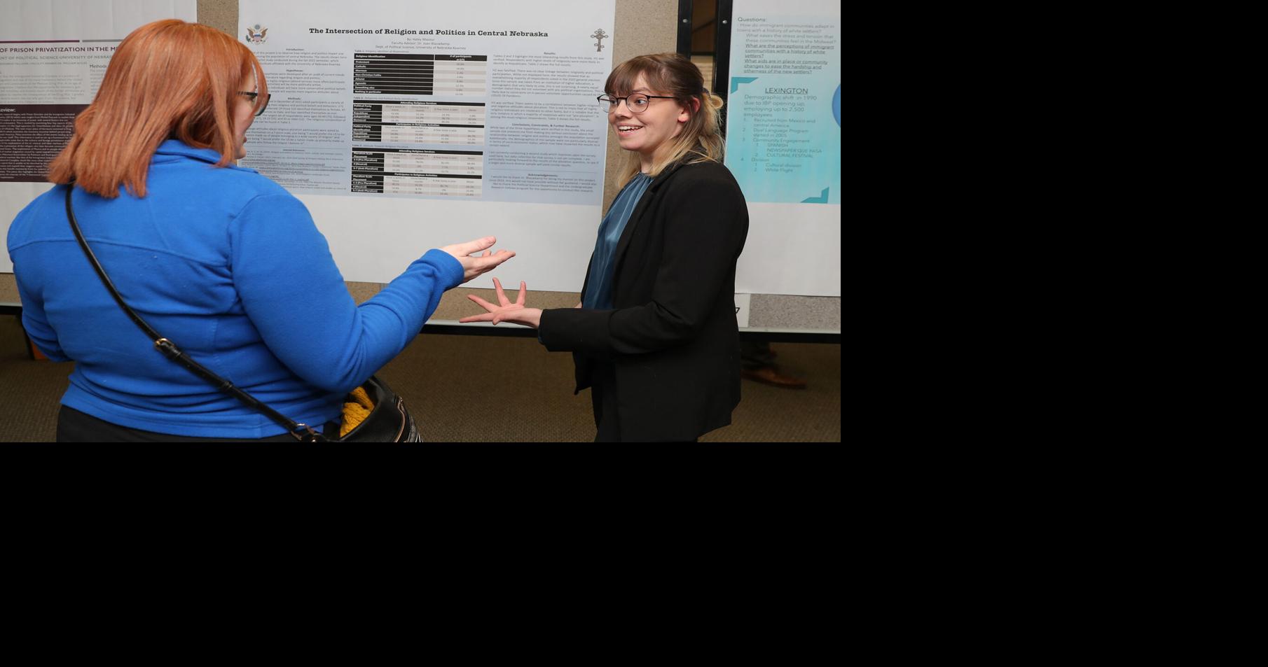 UNK Research Day showcases ‘high-level’ student work