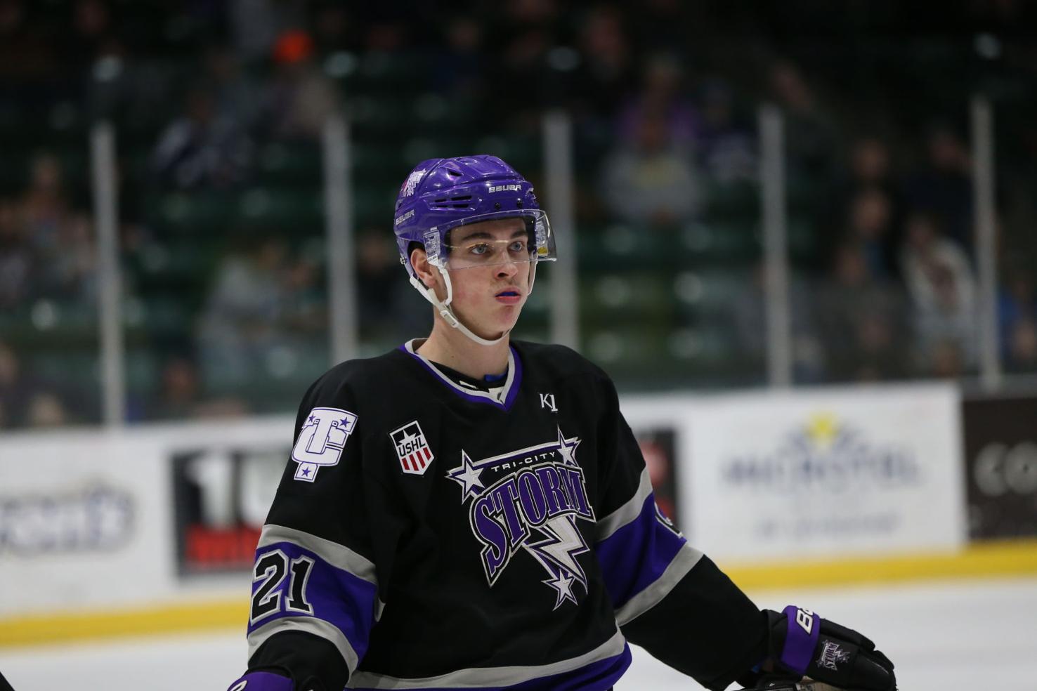 Shane Pinto Storm's headliner in NHL draft