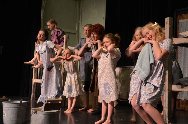 One hopeful, optimistic orphan