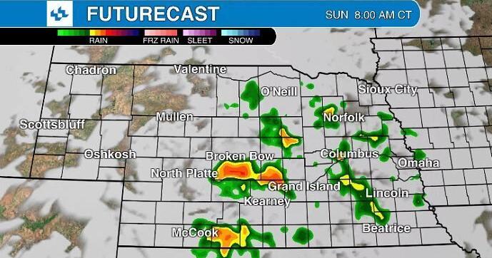 Severe weather expected in Nebraska with wind and hail