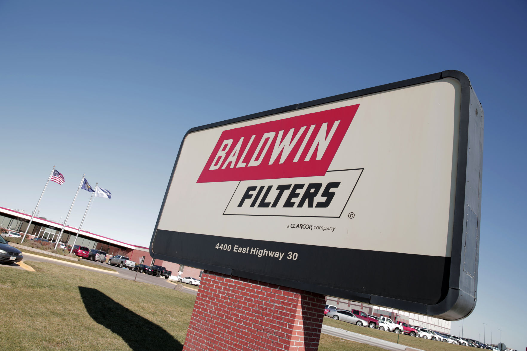 Baldwin Filters’ parent company CLARCOR Corp. now owned by Parker Hannifin