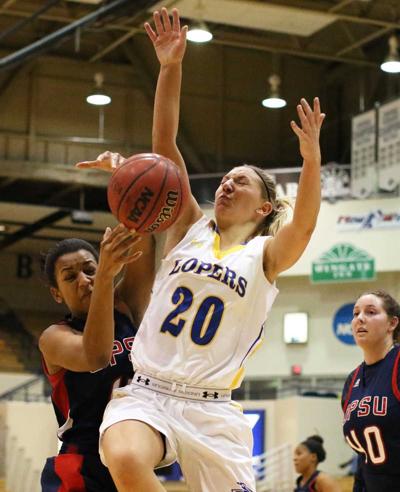 Second-half surge sparks UNK women