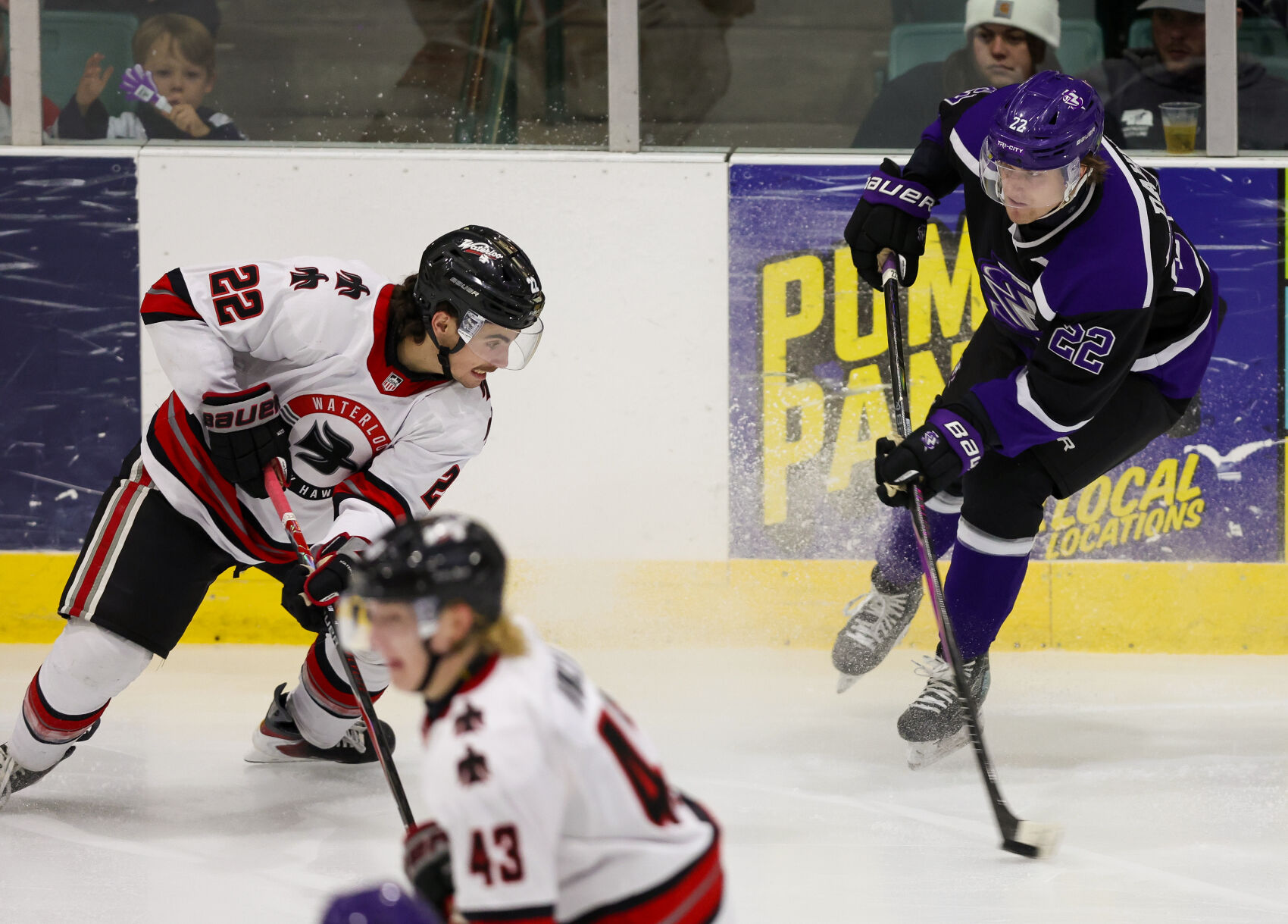 Photos: Tri-City Storm and Waterloo Black Hawks hockey