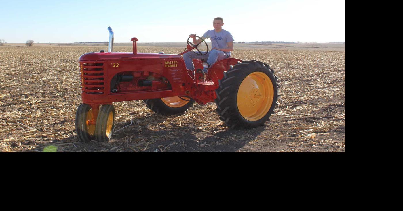 Wilcox-Hildreth senior fully restores his great-grandfather’s tractor