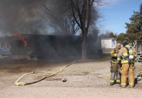 Fire reported in Elm Creek