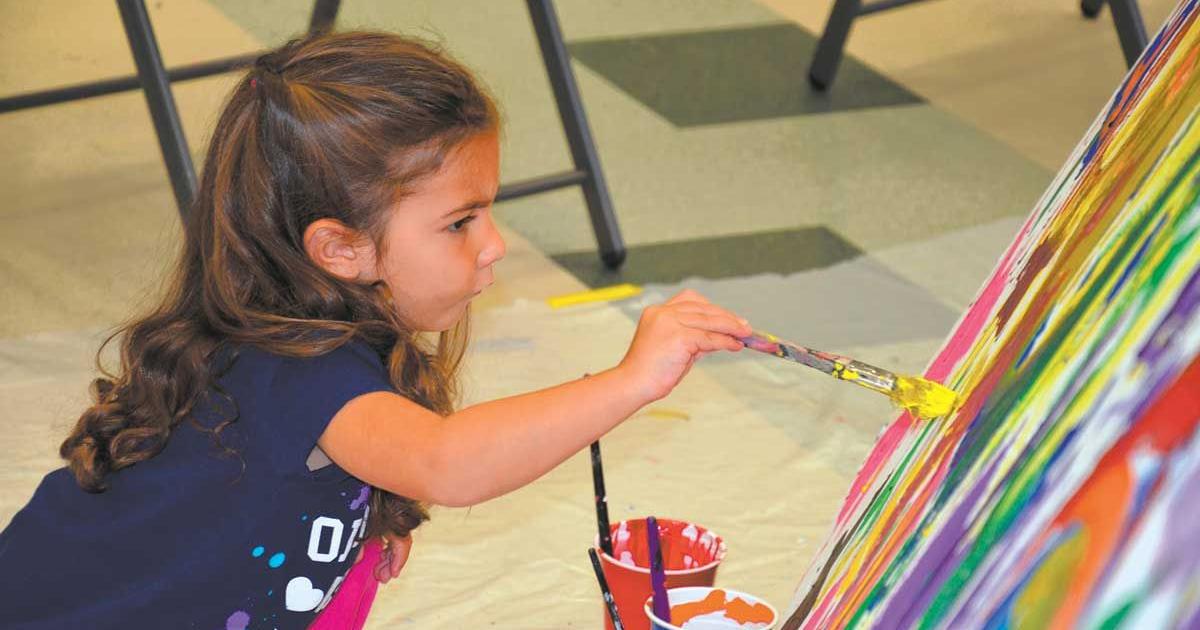 Family Arts Day features hands-on activities for kids