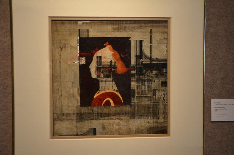 'There’s a plan but there’s not a plan' artist Fred Otnes said of his collage work