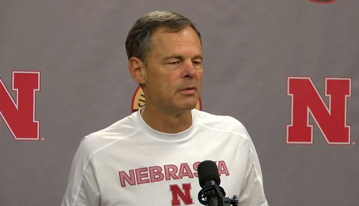 Husker volleyball coach John Cook discusses high school volleyball in ...