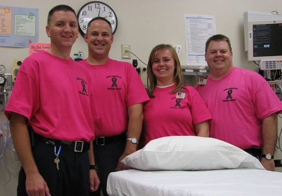Paramedics going pink