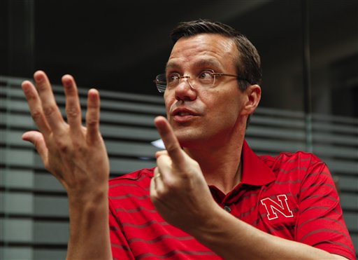 Nebraska basketball coach wins off the court