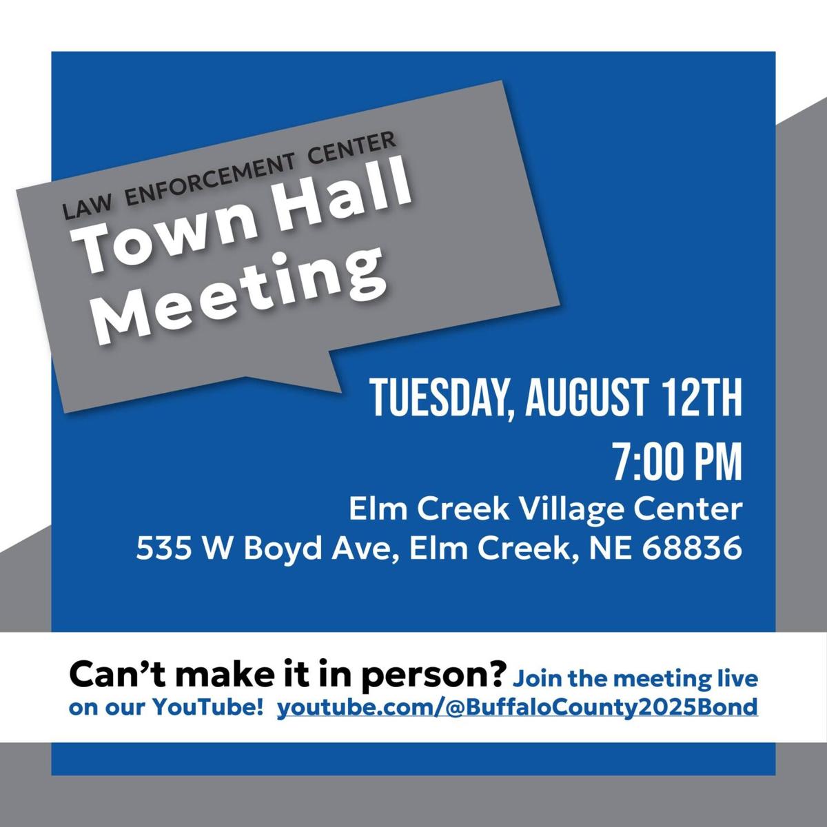 Elm Creek NE: Mail in ballot to discuss issues