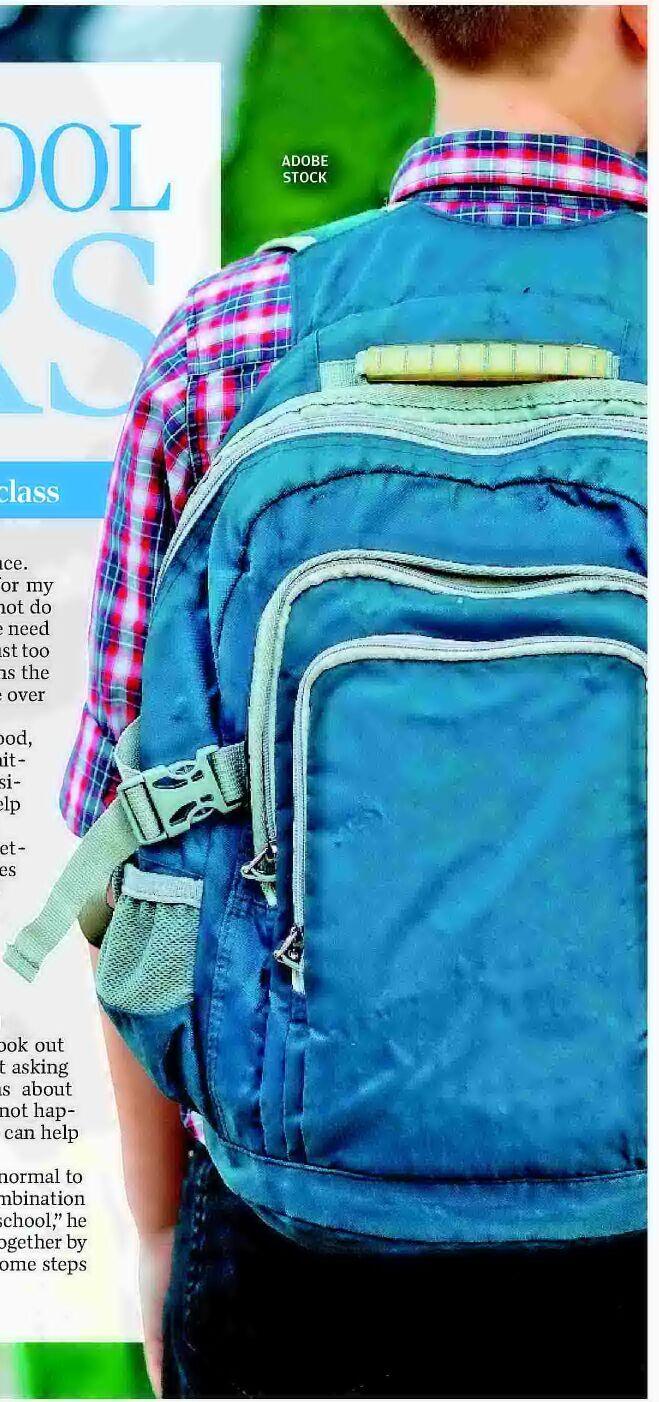 BACK-TO-SCHOOL JITTERS