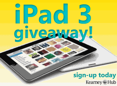Free iPad 3 Giveaway online; enter now for a chance to win