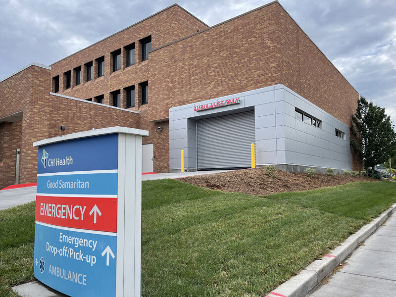 Enclosed ambulance bay completes Good Sam’s new ER