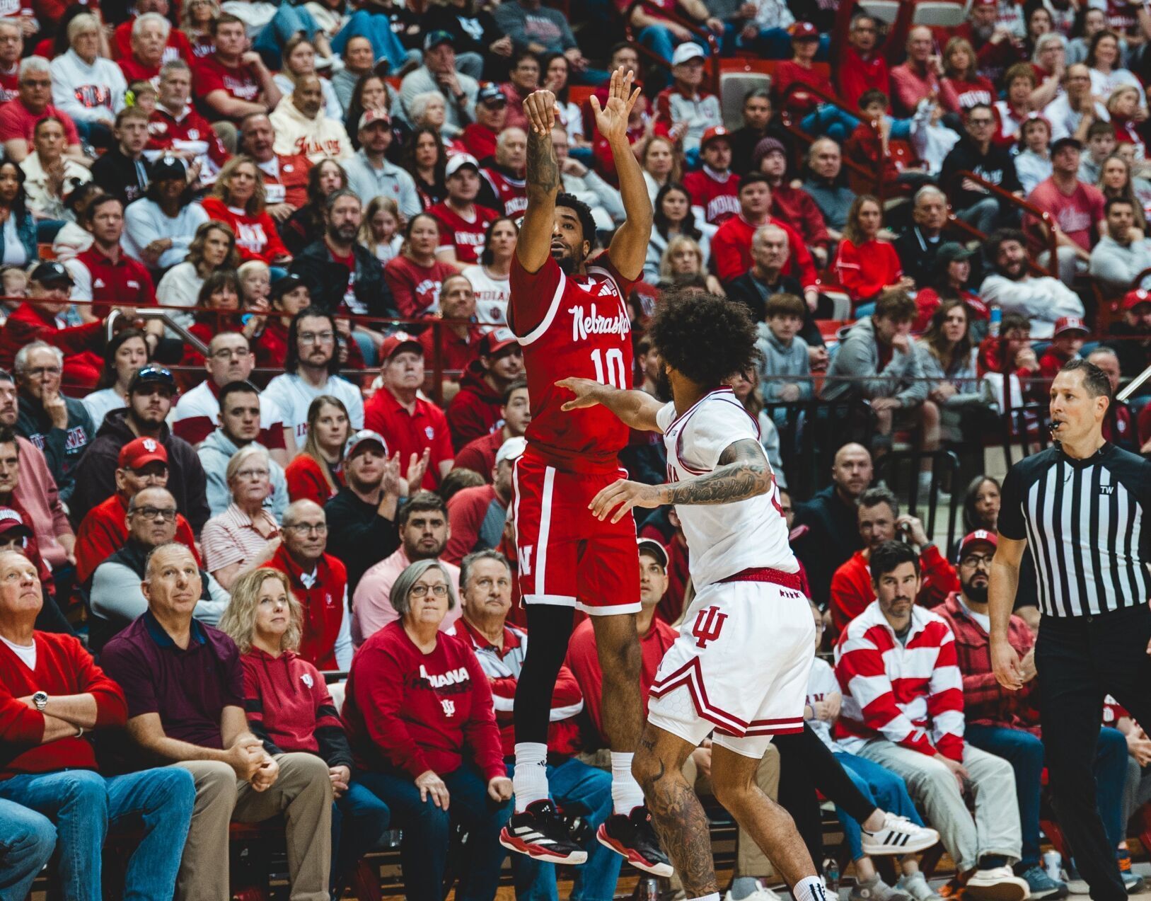 With Nebraska basketball's perfect start in danger, Jamarques Lawrence ...