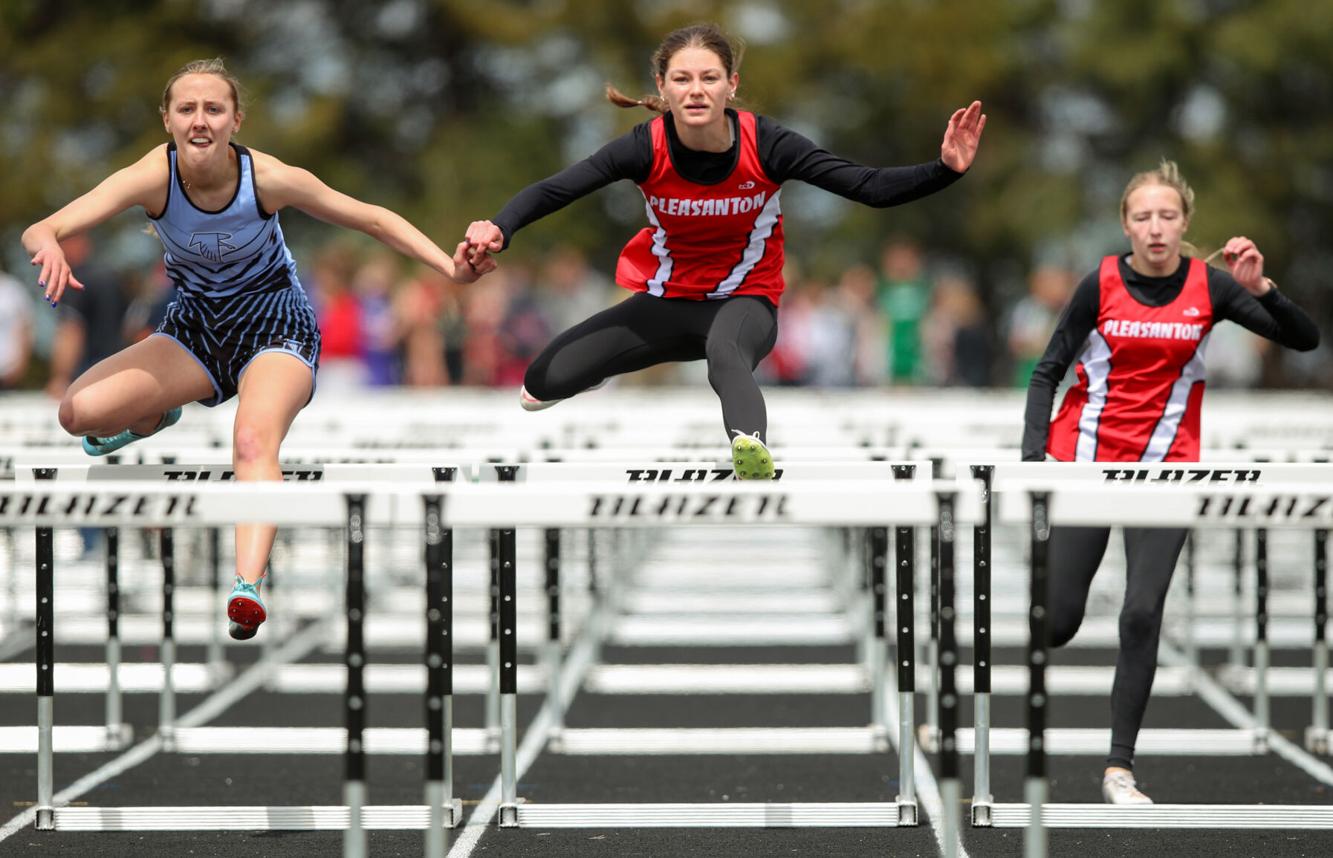Elm Creek freshman Chelsea Kottich focused on throws success