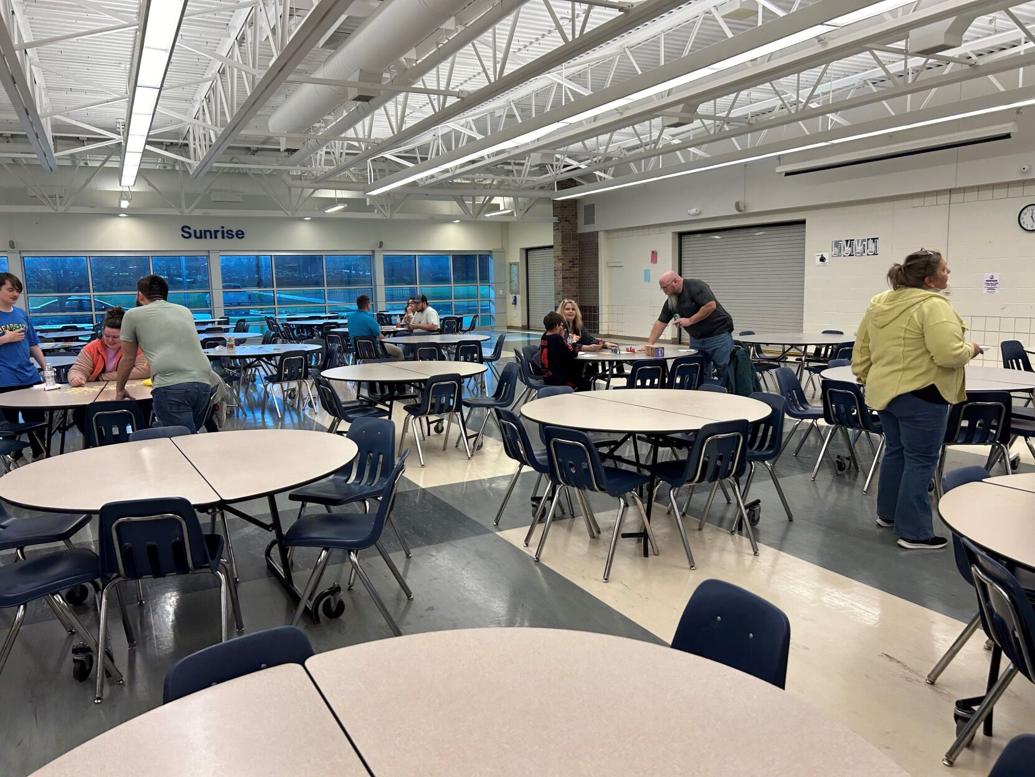 Boardgame night held at Sunrise Middle School