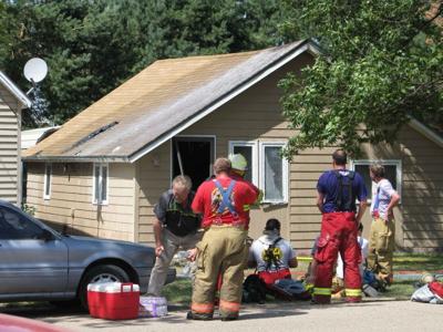 Minden Volunteer Fire Dept. responds quickly to garage fire
