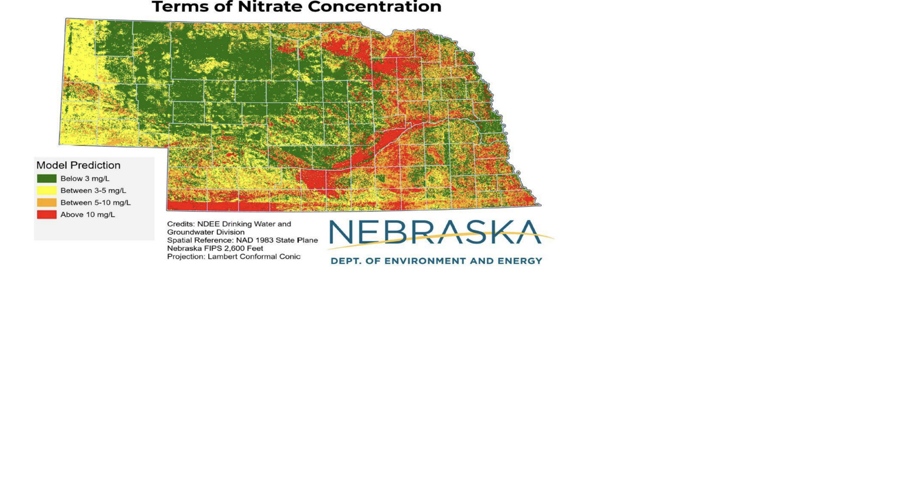 High nitrate in Nebraska water a serious health risk