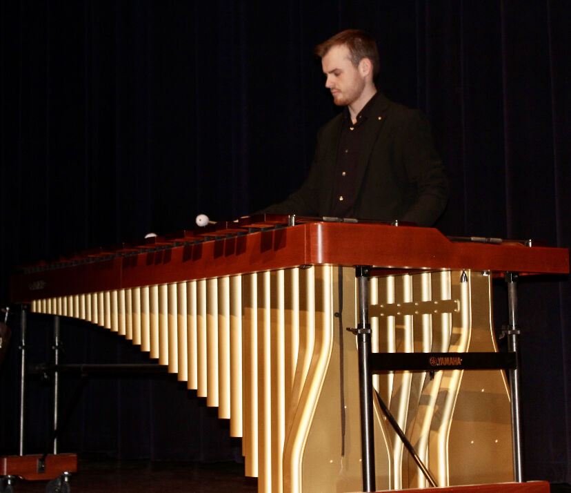 UNK percussionists Steven Koehn and Connor Morrison take center stage ...