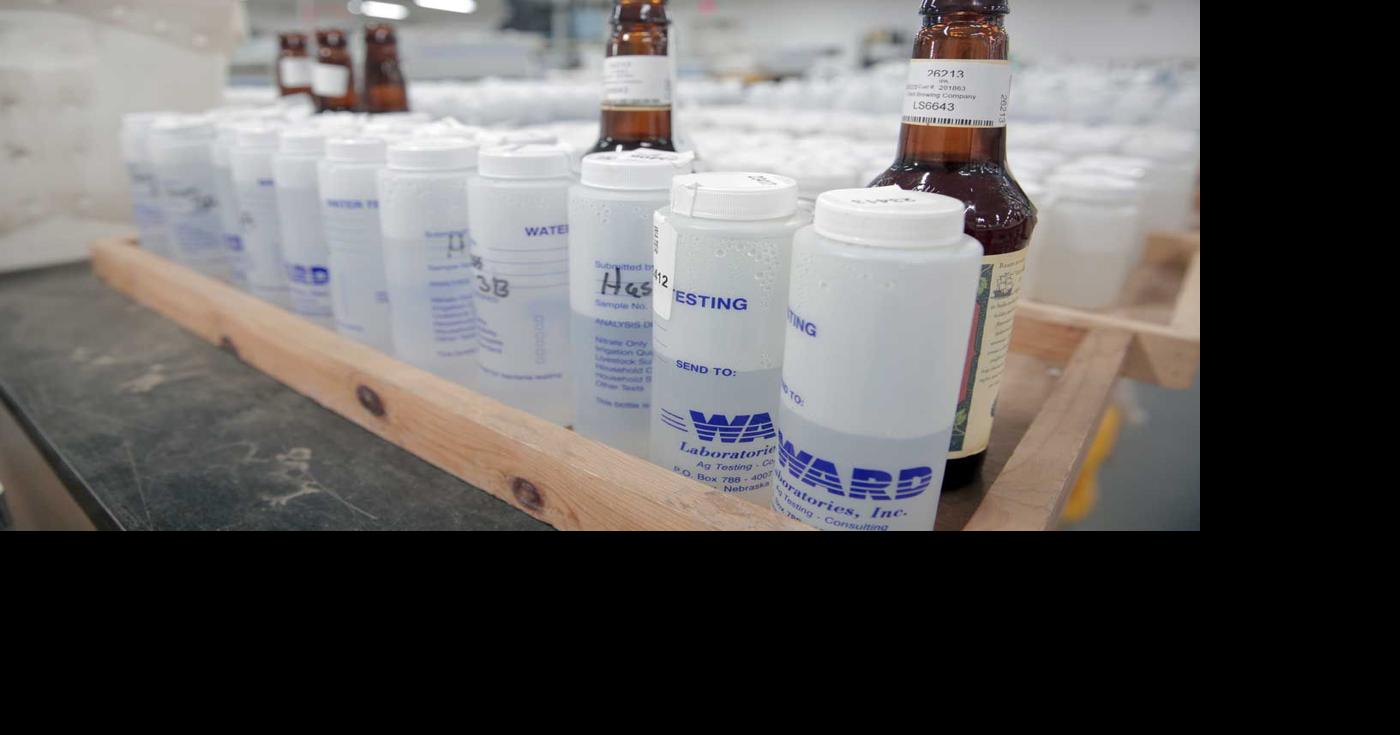 Ward Labs testing samples for brewers looking to perfect their product
