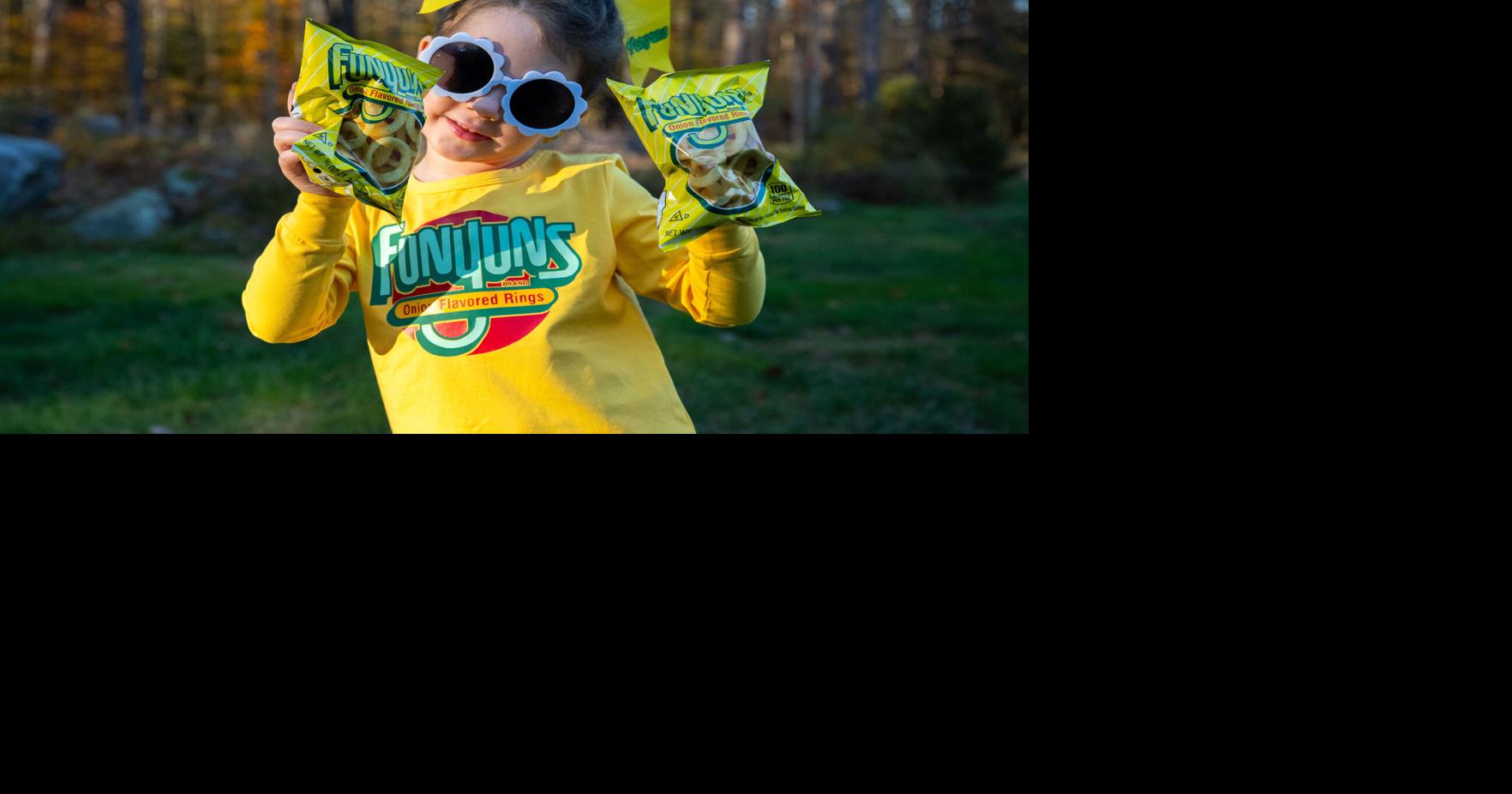 A Funyun fun one: Toddler channels love of snack for Halloween | Local ...