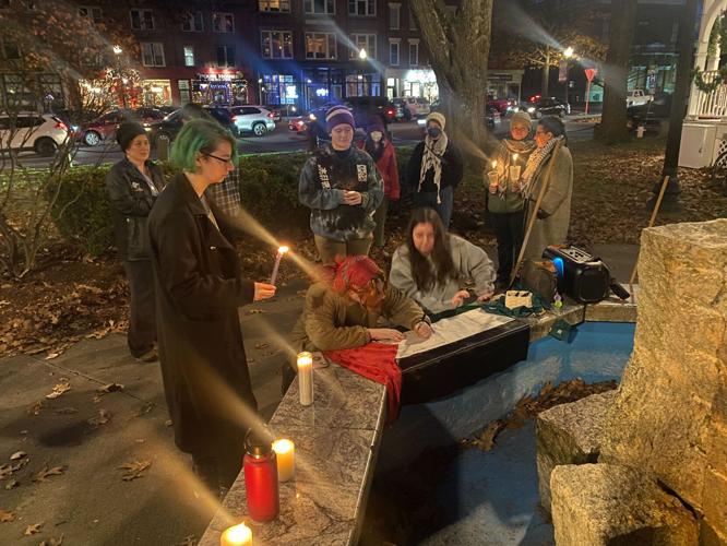 In photos: Cease-fire vigil in Central Square | Local News ...