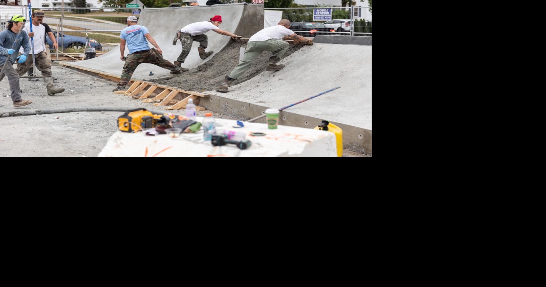 In photos: Keene Skate Park takes form | Local News | keenesentinel.com