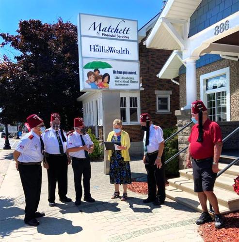 Matchett donates money to Shriner's Kids Hospital | Local News ...