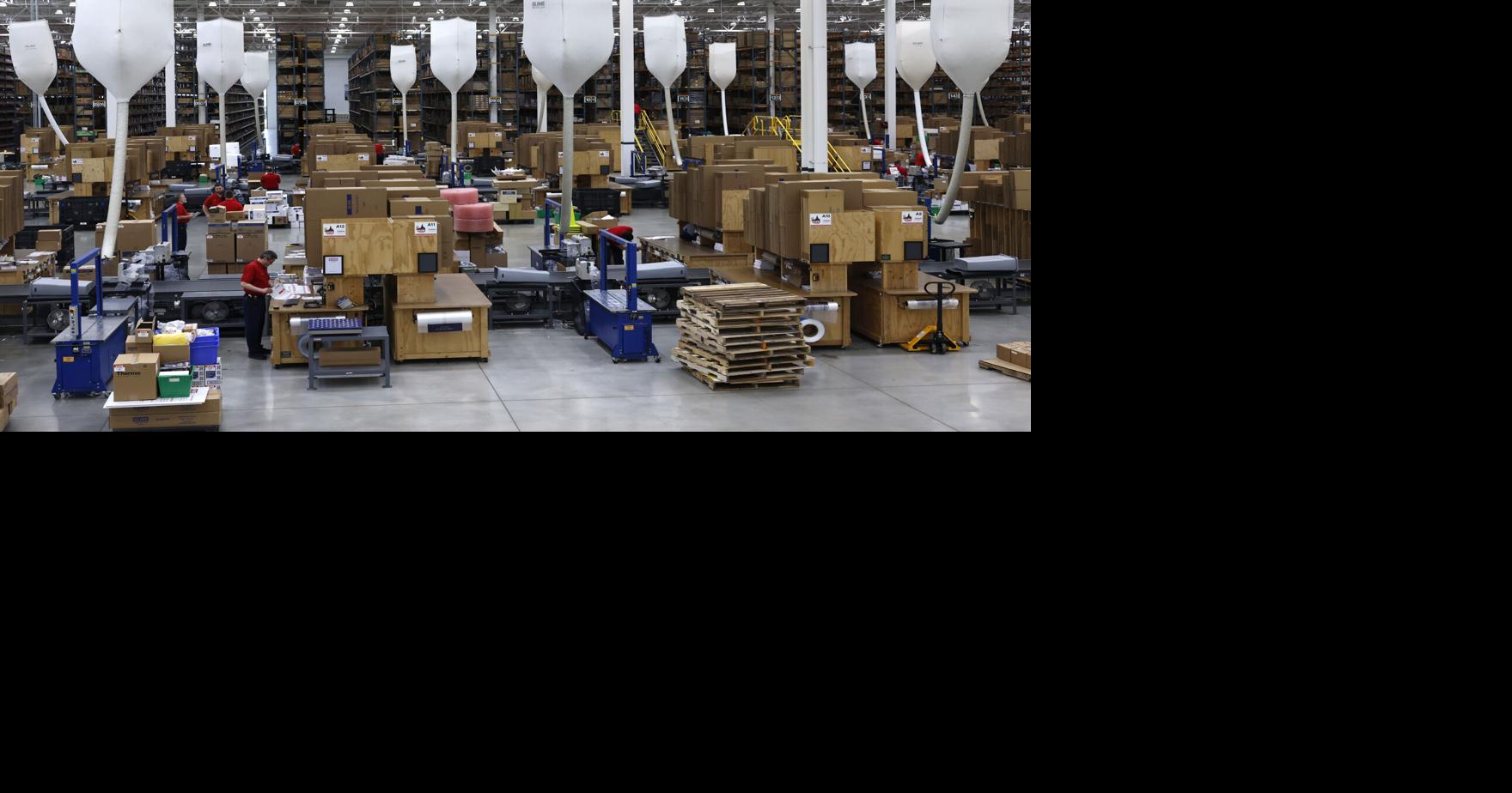 Inside look at Uline warehouse, 4M square feet to come